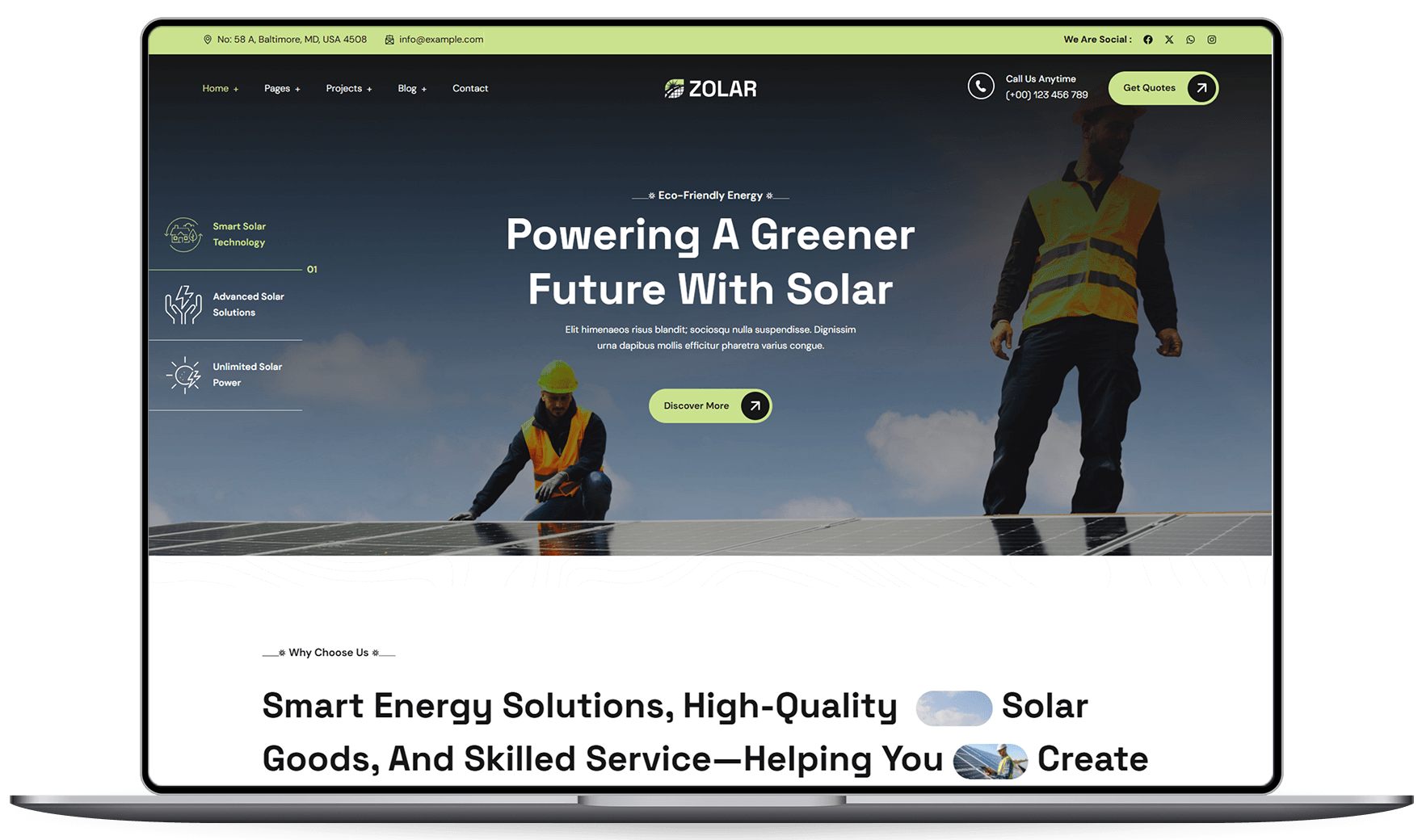 Top 5 Solar Energy WordPress Elementor Themes for 2025 – Soft Expert